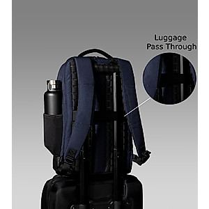 Timbuk2 Authority Laptop Backpack Deluxe, Eco Black Deluxe