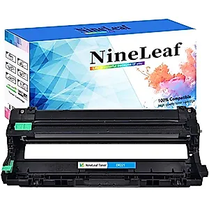 NineLeaf Compatible Drum Unit Replacement for Brother DR221 DR-221 DR221C MFC-9130CW HL-3170CDW HL-3140CW MFC-9330CDW Color Laser Printer (1 Cyan)