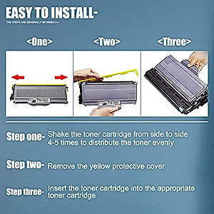DONGINK TN360 TN330 Compatible TN-360/330 High Yield Toner Cartridge Replacement for Brother DCP-7030 7040 7045N HL-2120 2150N 2125 2140 2150 2150N 2170 2170W Printer(Black, 1-Pack)