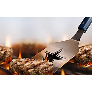 YouTheFan NFL Dallas Cowboys Spirit Series 3-Piece BBQ Set , Stainless Steel, 22" x 9"