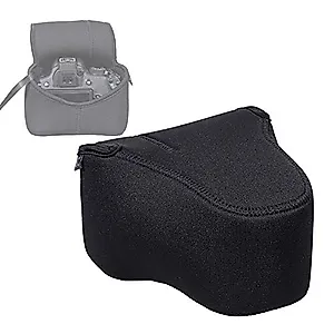 JJC Ultra Light Neoprene Camera Case Pouch Bag for a7 a7r a7s II III IV+24-70/ 28-70/ 55 f1.8/85 f1.8 Lens, Z6 Z7 Z6II Z7II+24-70/50mm f1.8, Fuji XT4 XT3 XT2, Water Resistant, Compatible with Sony A7
