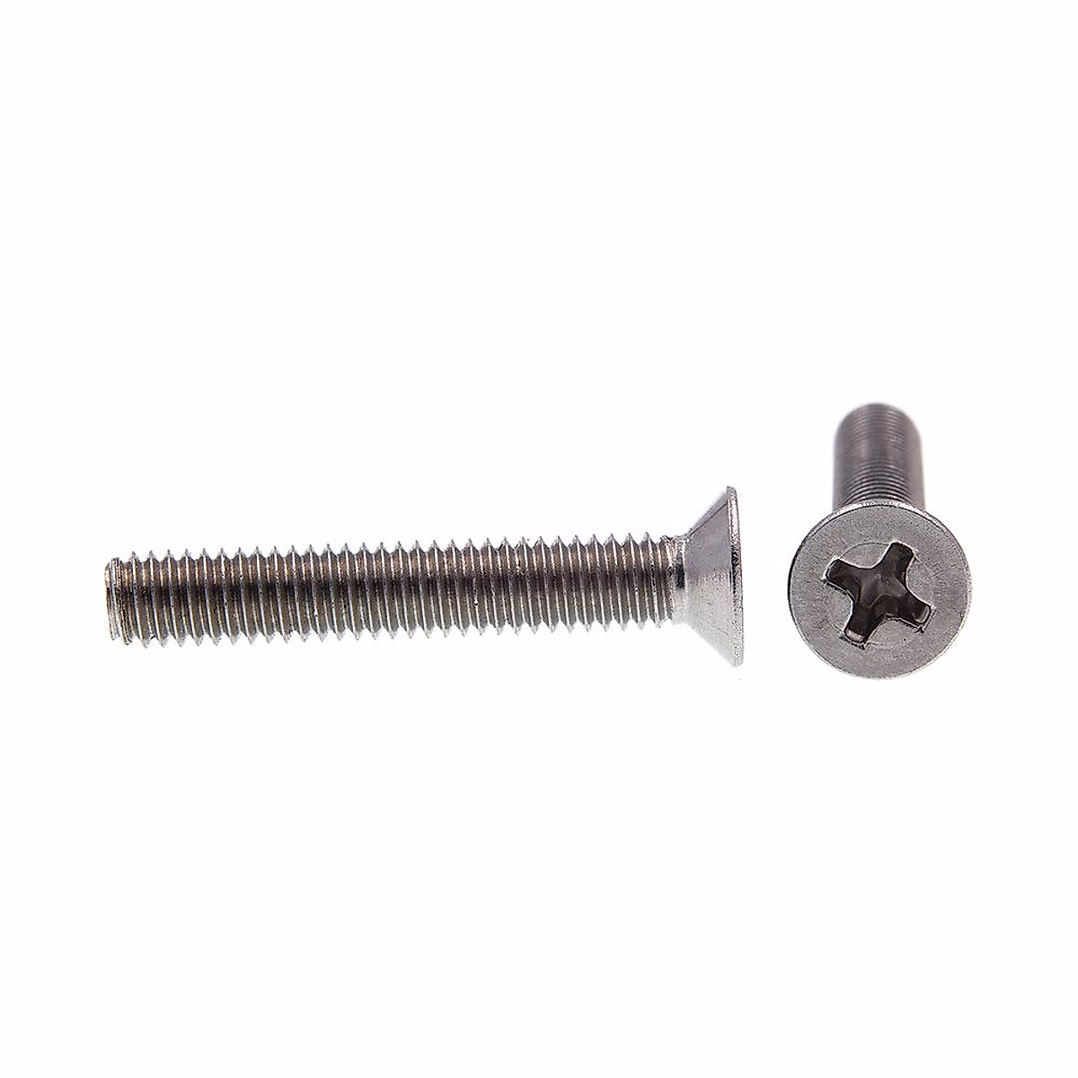 Prime-Line 9121192 Machine Screws, Metric, Flat Head, Phillips Drive, M4-0.7 X 25MM (10 Pack)