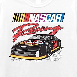 NASCAR Vintage Daytona 500 Shirt - Vintage Race Car Racing Mens Graphic T-Shirt (White, X-Large)