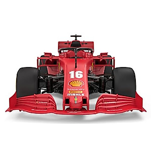RASTAR RC Car Kits to Build 1/16 Scale Compatible with Ferrari SF 1000 RC Car Assembly Building Kit with Remote, 65pcs DIY, STEM Kits for Kids Ages 8+