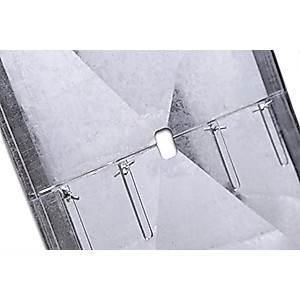 Quickflame Replacement Grease Tray (24-27 inches Width) and Heat Plate Set of 3 for Kenmore 146.23678310, 146.23679310, 640-05057371-6, 640-05057373-6 Gas Grills Models