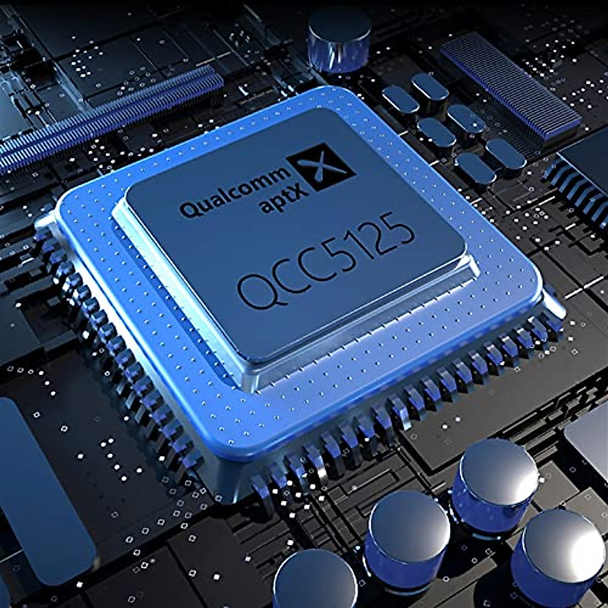 Pizen BT-50 PRO QCC5125 Bluetooth Upgrade Cable,LDAC/aptX Adaptive/aptX-HD/AAC,22H Music Playtime,Bluetooth Silver Plated Detachable Cable,Type-C,Waterproof,with HD Mic (MMCX, Black)