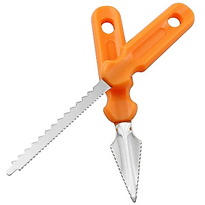 BLLNDX Pumpkin Carving Tool Double-sided Saw Knife and Nicking Tool Halloween Xmas DIY Sculpting Craft Kit