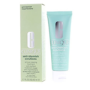 Clinique Acne Solutions All Over Clearing Facial Treatment Oil-Free 1.7 Ounce