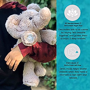 Omi The Elephant Meditation Toy - Learning Toys - Educational Toys - Mindfulness for Kids - Meditation Tools - Social Emotional Learning Toys - Mindful Kids - Calm Down Toy - Emotional Regulation Toys