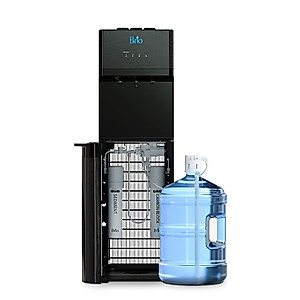 Brio 520 Series No Line Bottom-Loading Water Cooler with Built-in 2 Stage Water Filter Black