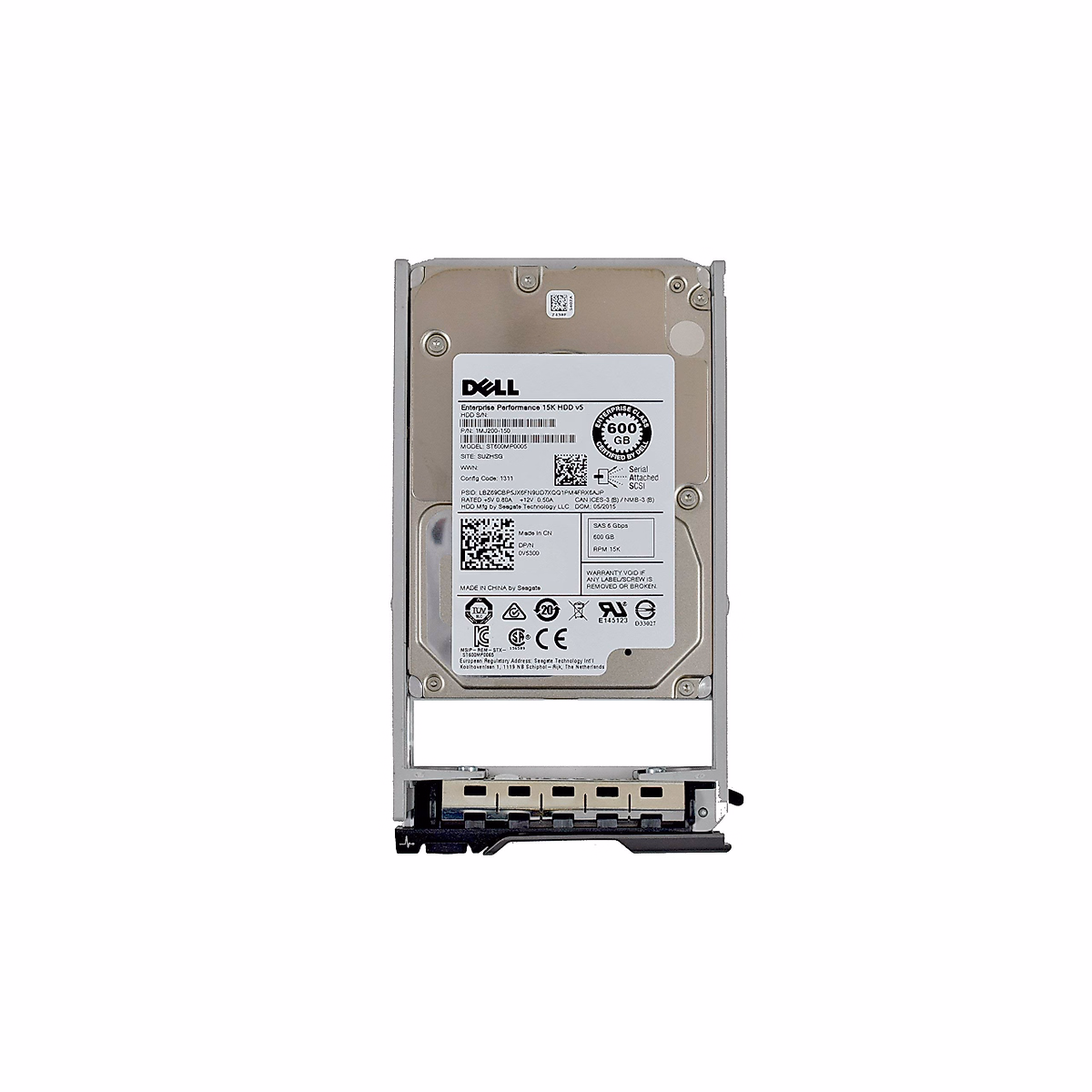 Dell 990FD-R - Dell 600GB 2.5" SAS 15K 6Gb/s Hard Drive (Renewed)
