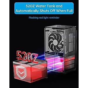 Dehumidifier, 52OZ Small Dehumidifier for Bedroom Bathroom RV with Auto Shut Off, Portable Quiet Dehumidifiers for Room Home Closet