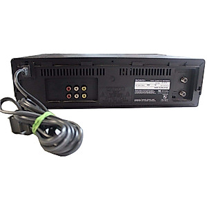 Sony VCR VHS Transfer Bundle w/ Remote, USB Adapter, HDMI Converter (Renewed)