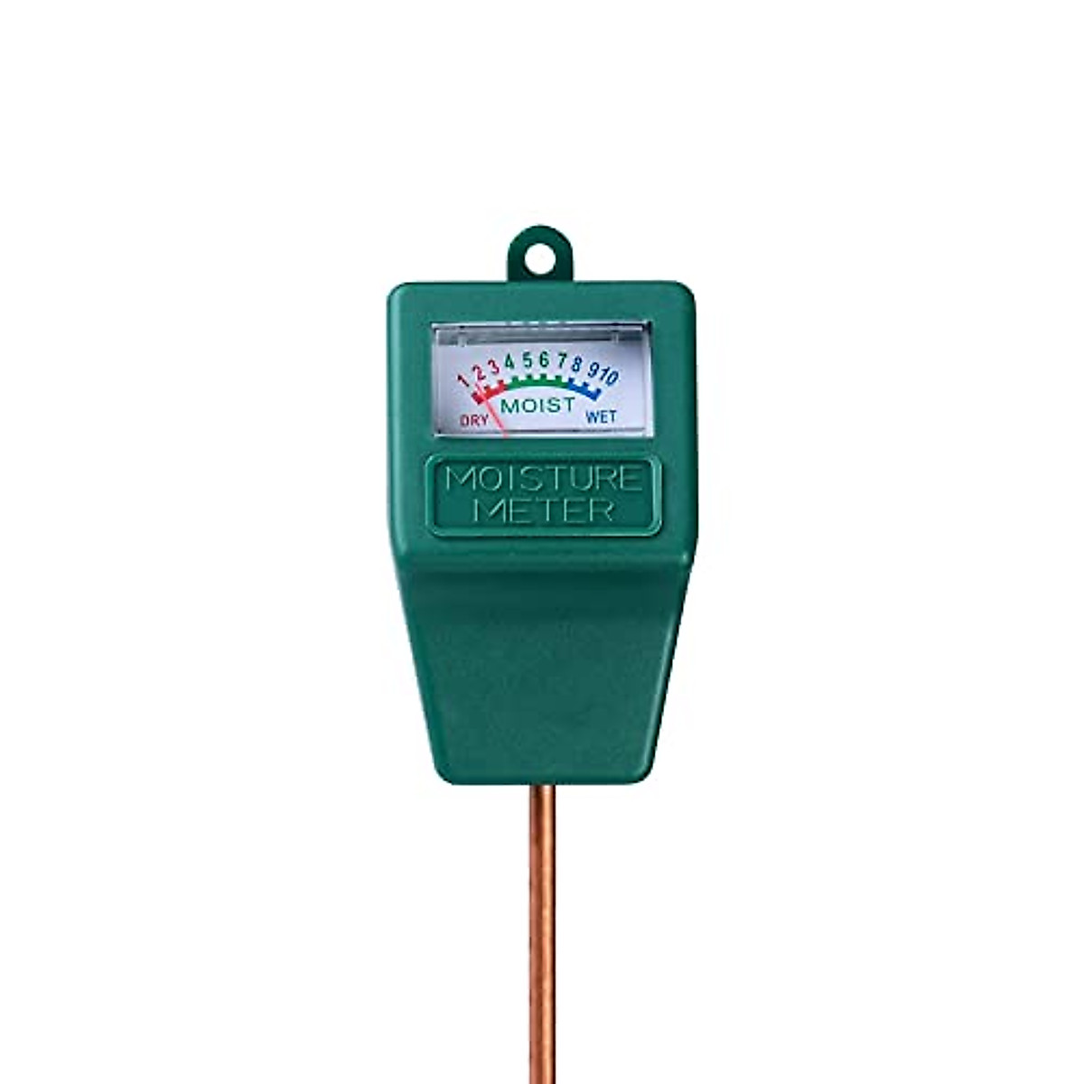 IUSEIT Soil Moisture Meter,Soil Hygrometer for Plants, Soil Water Gauge Meter Indoor Outdoor, Soil Moisture Sensor for Garden, Lawn, Farm Plants Care(Green)