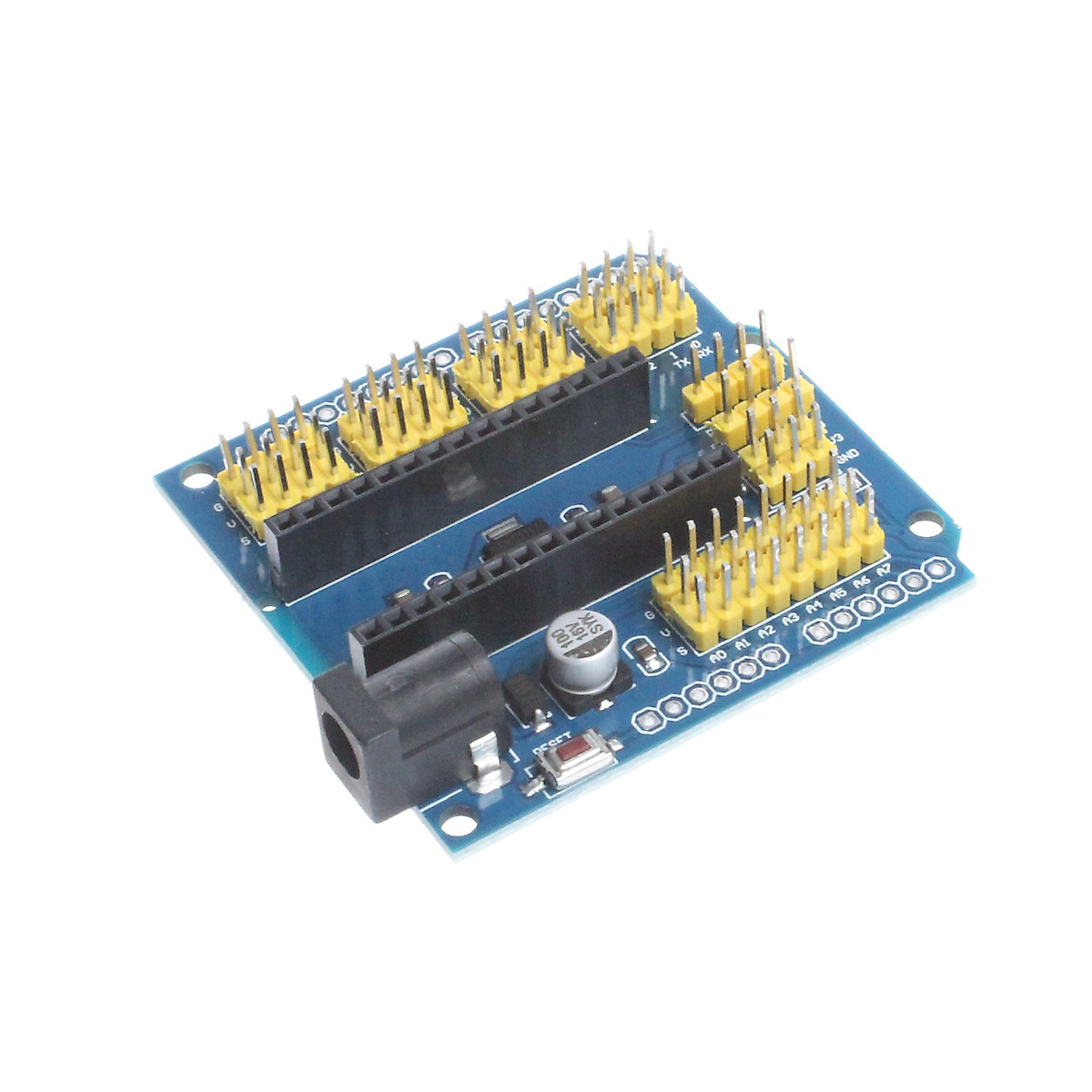 NOYITO Nano I O Expansion Sensor Shield Module for UNO R3 Nano V3.0 (Pack of 2)