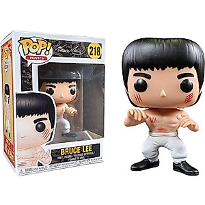 Funko Pop! Movies #218 Bruce Lee White Pants and Scars (Bait Exclusive)