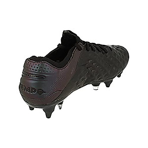 Nike Legend 8 Elite SG-Pro AC Mens Football Boots AT5900 Soccer Cleats (UK 6 US 6.5 EU 39, Black Black 010)