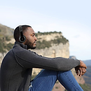 Coby Bluetooth Headphones, Wireless Headphones with Mic Built-in, AUX, Hands-Free Calling, Over-Ear Foldable Headset, Rechargeable, 5-HR Play