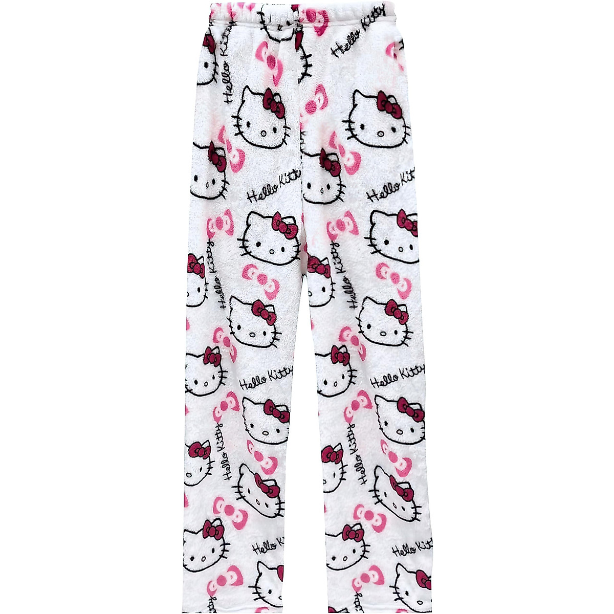 Anime Pajamas Pants Women's Girls Cartoon Cat All Character Print Flannel Lounge Sleep Bottoms Pajama Pants Christmas