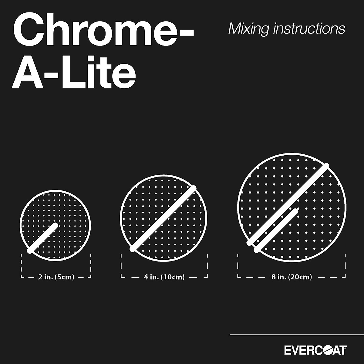 Evercoat Chrome-A-Lite Body Filler for Aluminum, Fiberglass, Galvanized Steel, and More - 128 Fl Oz