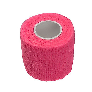 ETOPARS 10 X Self Adhesive Cohesive Wrap Bandages Strong Elastic First Aid Tape Pink for Wrist Ankle Sport 2" X 5 Yards