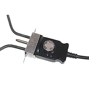 Unifit 120V AC 15A Electric Smoker/Grill Analog Adjustable Temperature Controller Heating Element Replacement Kits up to 1750 Watts (1 Set)