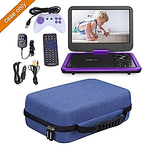 Aproca Hard Storage Travel Blue Case, for ieGeek 11.5", COOAU 11.5" / 12.5" Portable DVD Player