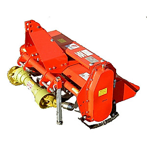 Farmer-Helper 37" Adjustable Offset 3pt Rotary Tiller FH-TL95 Cat.I 3pt 16+hp ~Slip Clutch Driveline Requires a Tractor. Not a standalone Unit.