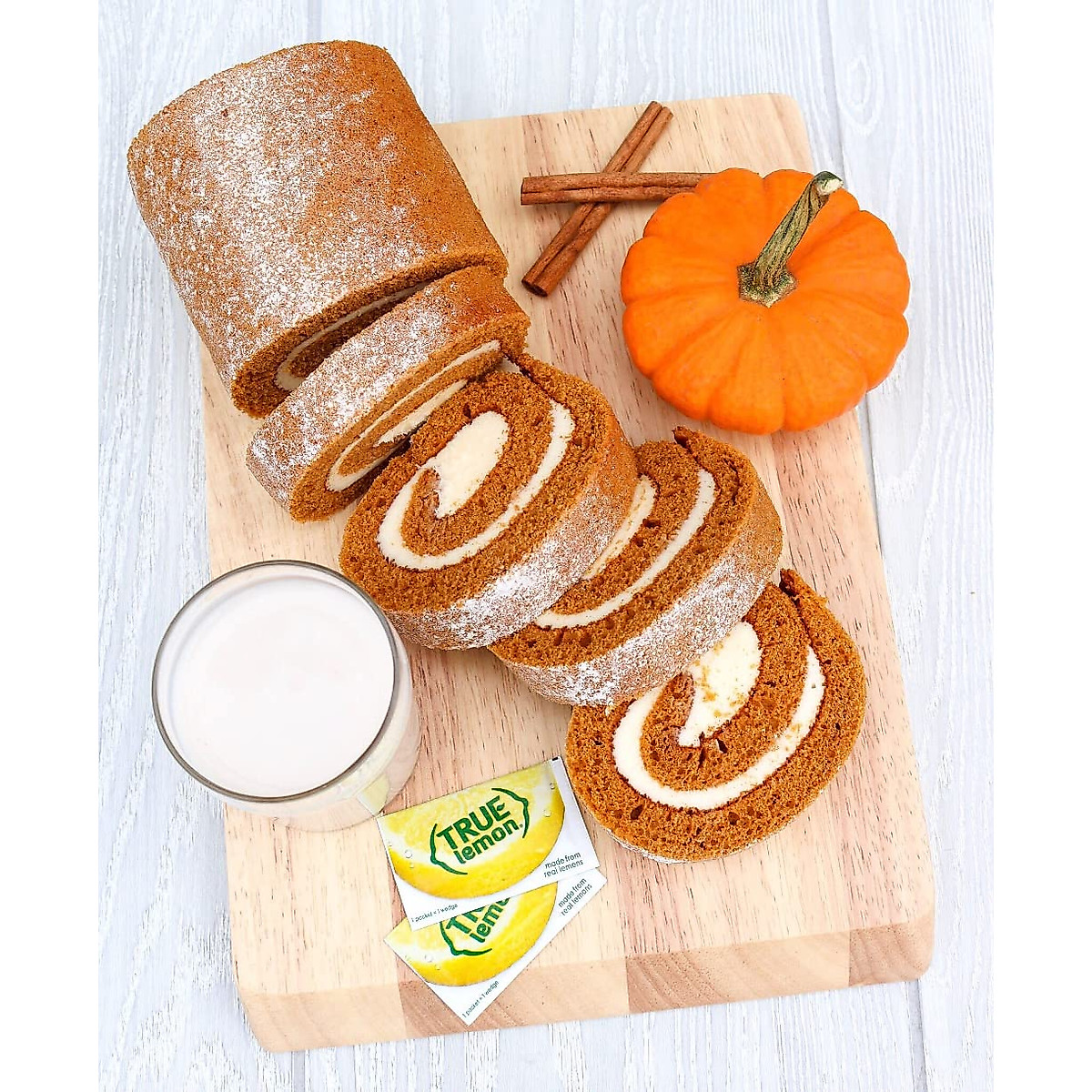 True Lemon - Crystallized Lemon For Water, Tea - Single-Serve Packets - Water Enhancer - 32-count