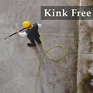 M MINGLE Replacement Pressure Washer Gun with Extension Wand with Pressure Washer Hose