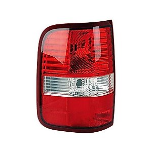 Left - Driver Side Tail Light Assembly - Compatible with 2004 - 2008 Ford F150 (Fits Styleside Except Hrly-Dvsn)