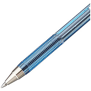 PILOT The Better Ball Point Pen Refillable Ballpoint Stick Pens, Fine Point, Blue Ink, 12-Pack (36011), Dozen Box (0.7mm - Fine)