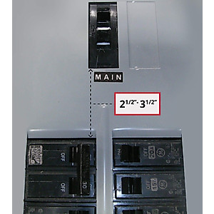 GE-200VL GE General Electric Generator Interlock Kit for Vertical Main 150 or 200 amp Breaker