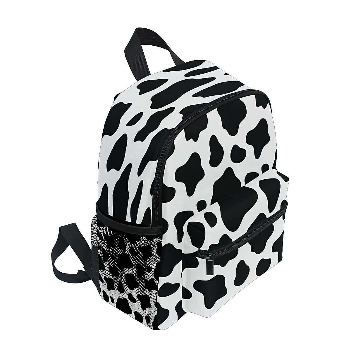 Preschool Backpack Cow Print Backpack Cute School Bag Bookbag for Elementary Toddler Kindergarten