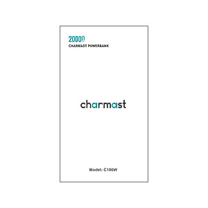 Charmast 100W Laptop Power Bank, 20000mAh Portable Laptop Charger with USB C Port, PD/QC Fast Charging Slim Battery Pack Compatible with iPhone, MacBook, Dell, IPad, Samsung, Switch, HP, Pixel, etc.