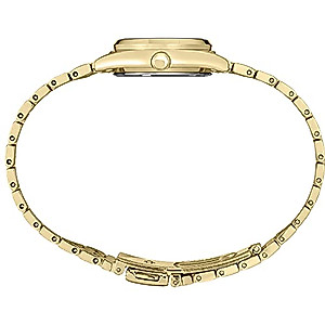 SEIKO Watch for Women - Essentials - Day/Date Calendar, and Two-Tone Stainless Steel Case, 100m Water-Resistant, White - SUR440