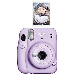 Fujifilm Instax Mini 11 Instant Camera - Lilac Purple 4.8" x 4.2" x 2.6"