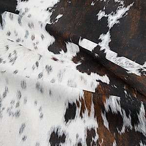 Tailor Shop Black White Cow Print Comforter Set Twin, Western Farmhouse Cow Print Bedding in A Bag, Rustic Cowhide Comforter Set with 1 Matching Pillowcase Bedroom Decor……