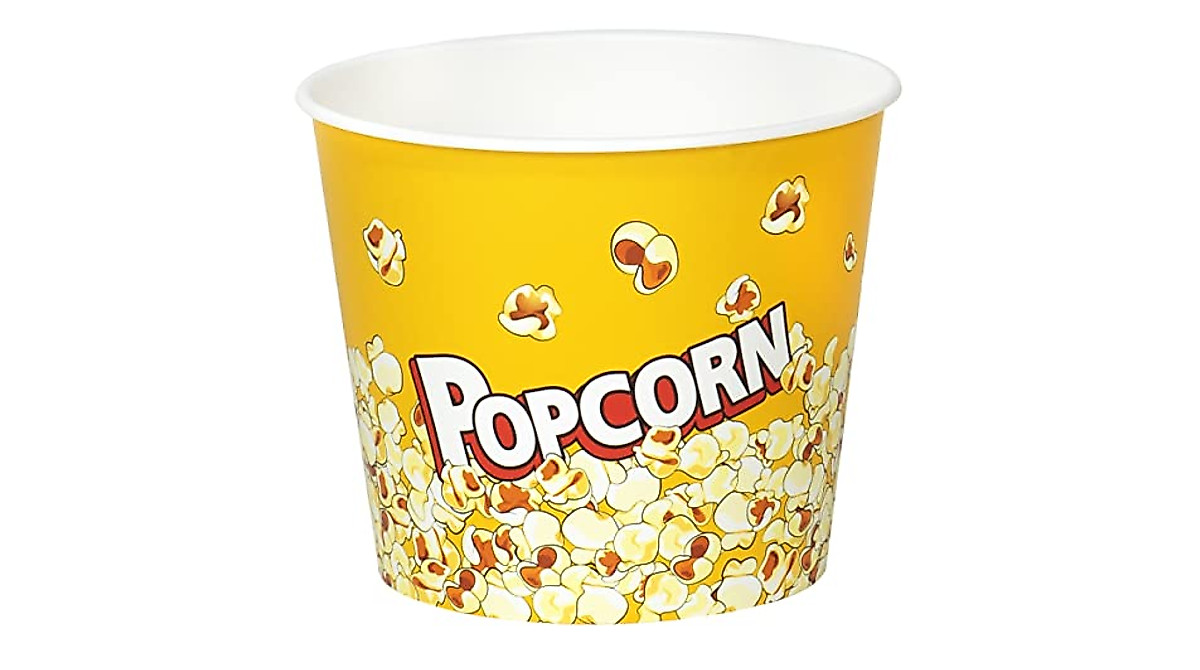 Nesting Movie Theater Popcorn Buckets Set - Movie Night Must-Have