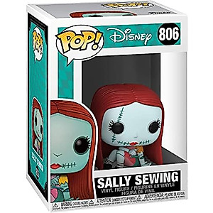 Funko Disney: The Nightmare Before Christmas - Sally Sewing Pop! Vinyl Figure (Bundled with Compatible Pop Box Protector Case)