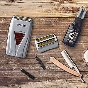 for Andis Foil Shaver Replacement Foil Compatible with Andis 17155, 17150 Replacement Foil and Blades (Golden Foil and Cutters)