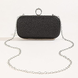 Gets Clutch Purse for Women Rhinestone Evening Clutch Purses for Wedding Bridal Party with Chain Crossbody Bags