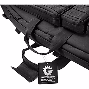 Barska BI12550 Loaded Gear RX-600 46" Tactical Padded Rifle Bag, Black