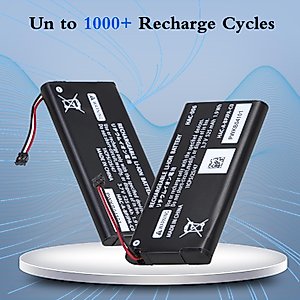 PowerTrust Replacement HAC-006 Battery Compatible with Nintendo Switch HAC-015 HAC-016 Joy-Con Controller HAC-A-JCR-C0 HAC-A-JCL-C0 (2 Pack)