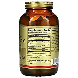 Solgar Ester-C Plus, Vitamin C, 500 mg, 250 Vegetable Capsules