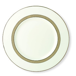 Kate Spade Sonora Knot Accent Plate, 1.15 LB, White