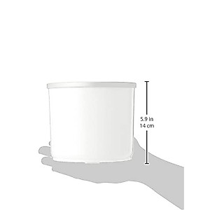 Cuisinart ICE-45RFB 1-1/2-Quart Ice Cream Maker Freezer Bowl - For use with the Cuisinart ICE-45 Mix It In Soft Serve Ice Cream Maker , White