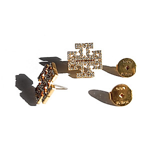 Tory Burch Britten Pave Stud Earring 141855 Gold 175