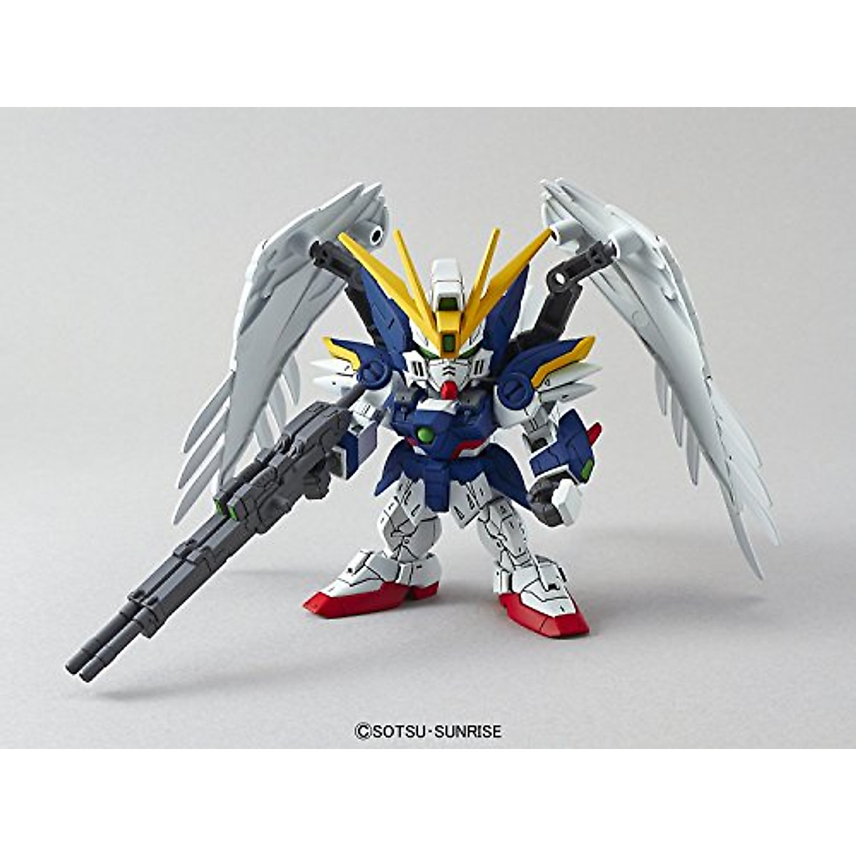 Bandai Hobby SD EX-Standard Wing Gundam Zero Version EW Action Figure, Multi, 8" (BAN202754)