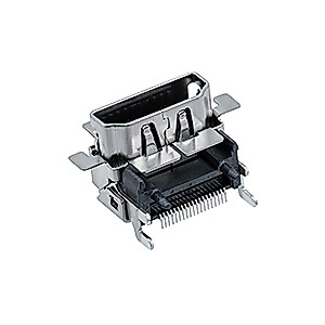 Mcbazel 2-Packs HDMI Port Socket Interface Replacement Parts for Xbox One S Console